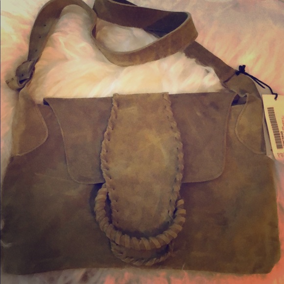 Prune | Bags | Prune Army Green Suede Shoulder Bag | Poshmark